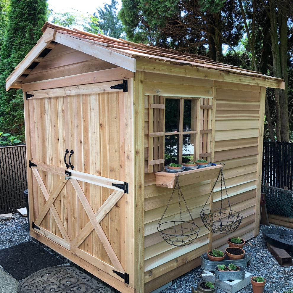 Large Storage Sheds, Big Garden Shed Kits | Cedarshed Canada