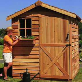 Cute Gardening Shed Kits, Tiny Landscaping Storage Sheds | Cedarshed Canada