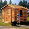 Large Storage Sheds, Big Garden Shed Kits | Cedarshed Canada
